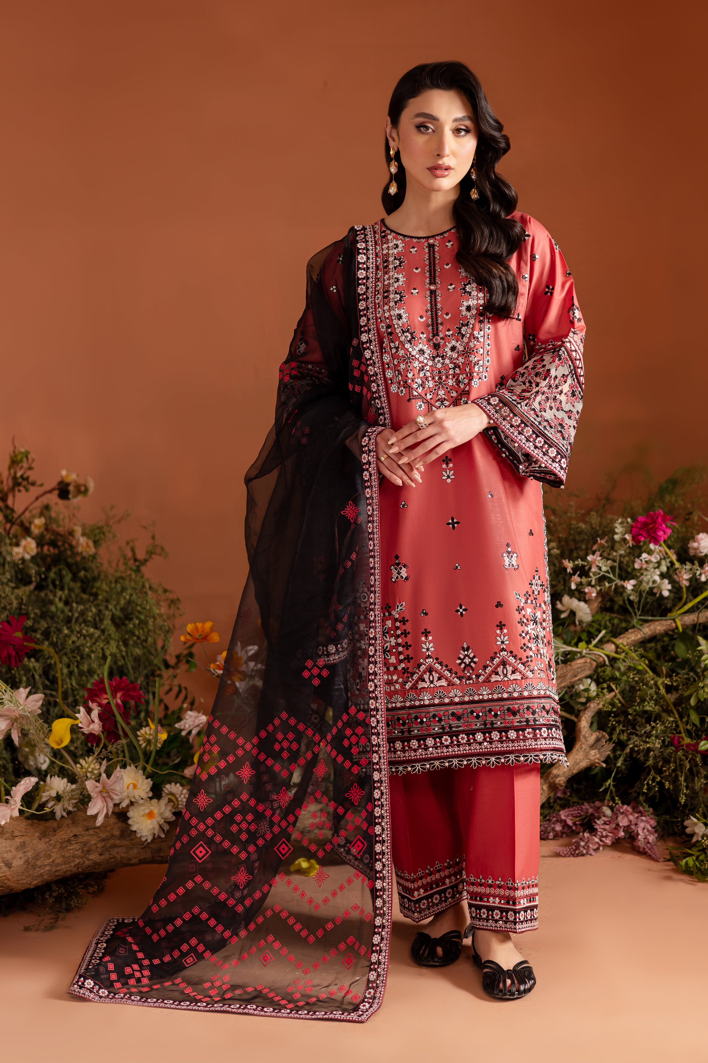 BrickLane 3Pc - Embroidered Lawn Dress – BATIK - AE