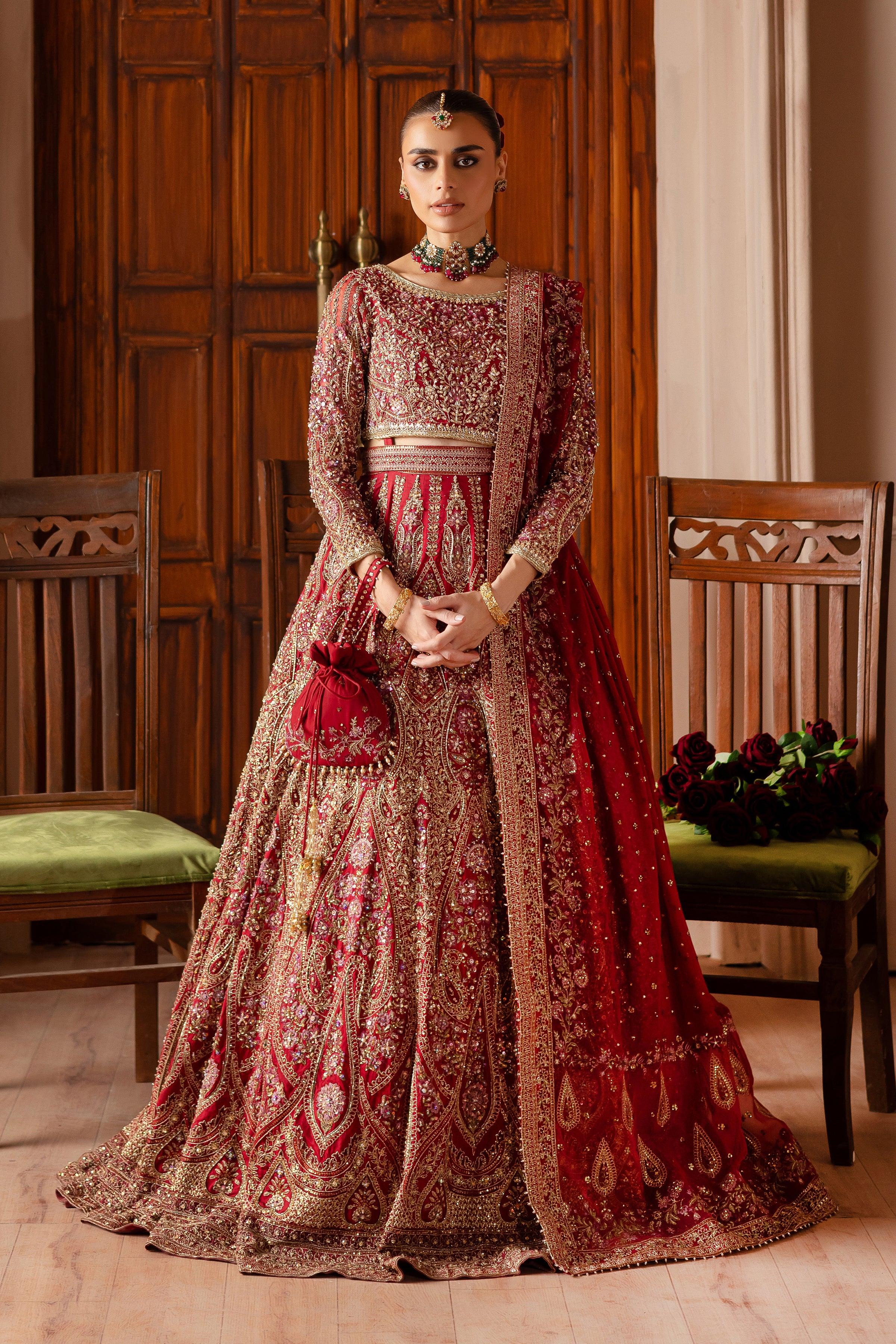 Azrina 4Pc - Bridal Dress – BATIK - AE