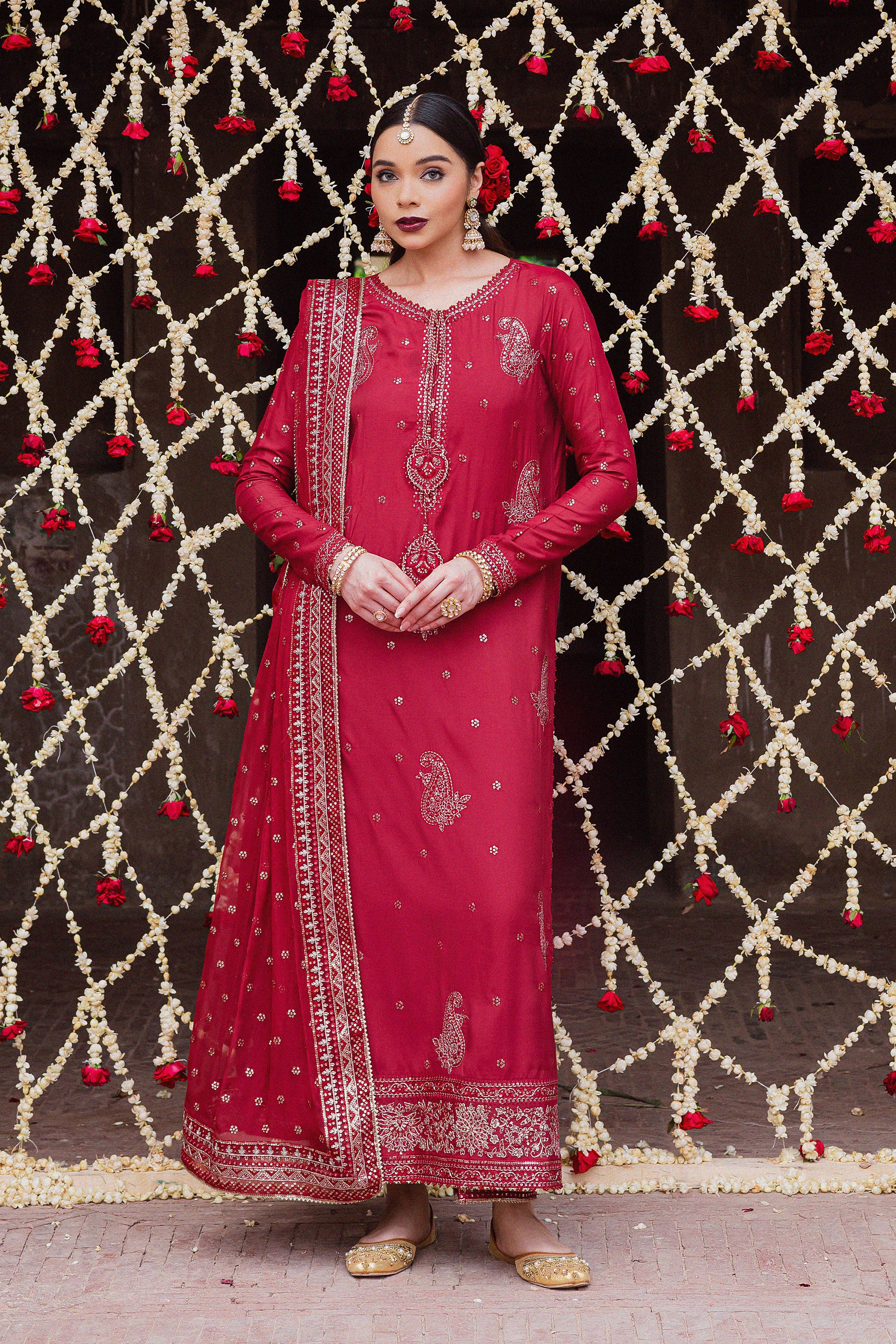 Heer Amber 3Pc - Festive Luxe Pret – BATIK - AE